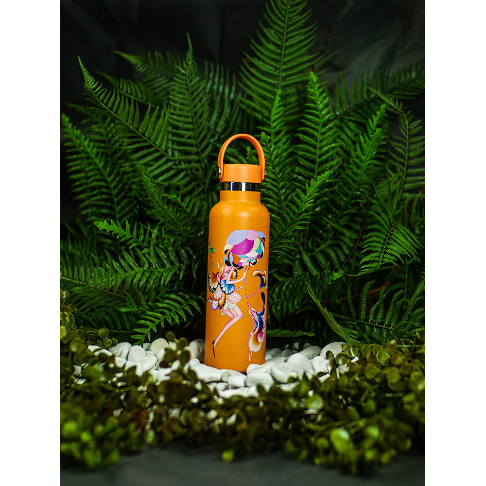 Hydro Flask Standard Mouth Flex Cap 21 oz Nectar Orange - SPECIAL EDIT ...