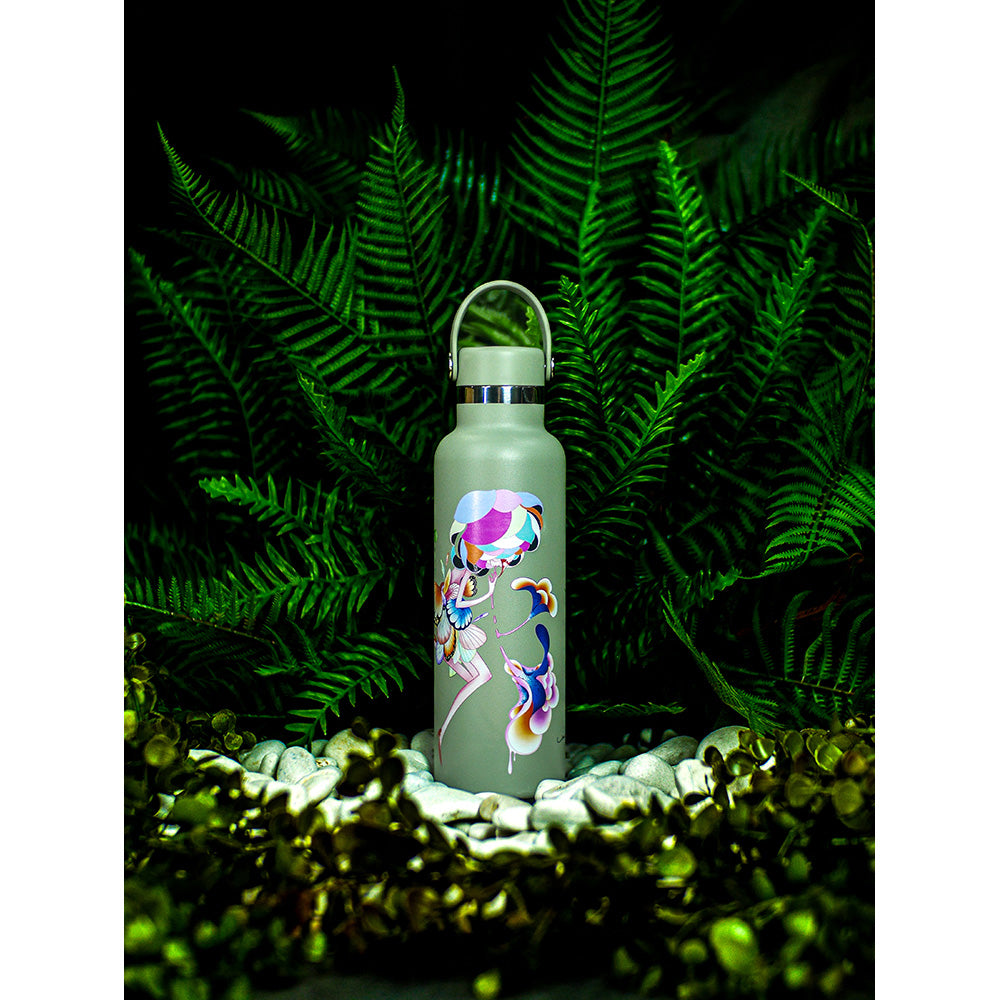 Hydro Flask Standard Mouth Flex Cap 21 oz Tonal Agave - SPECIAL EDITIO ...